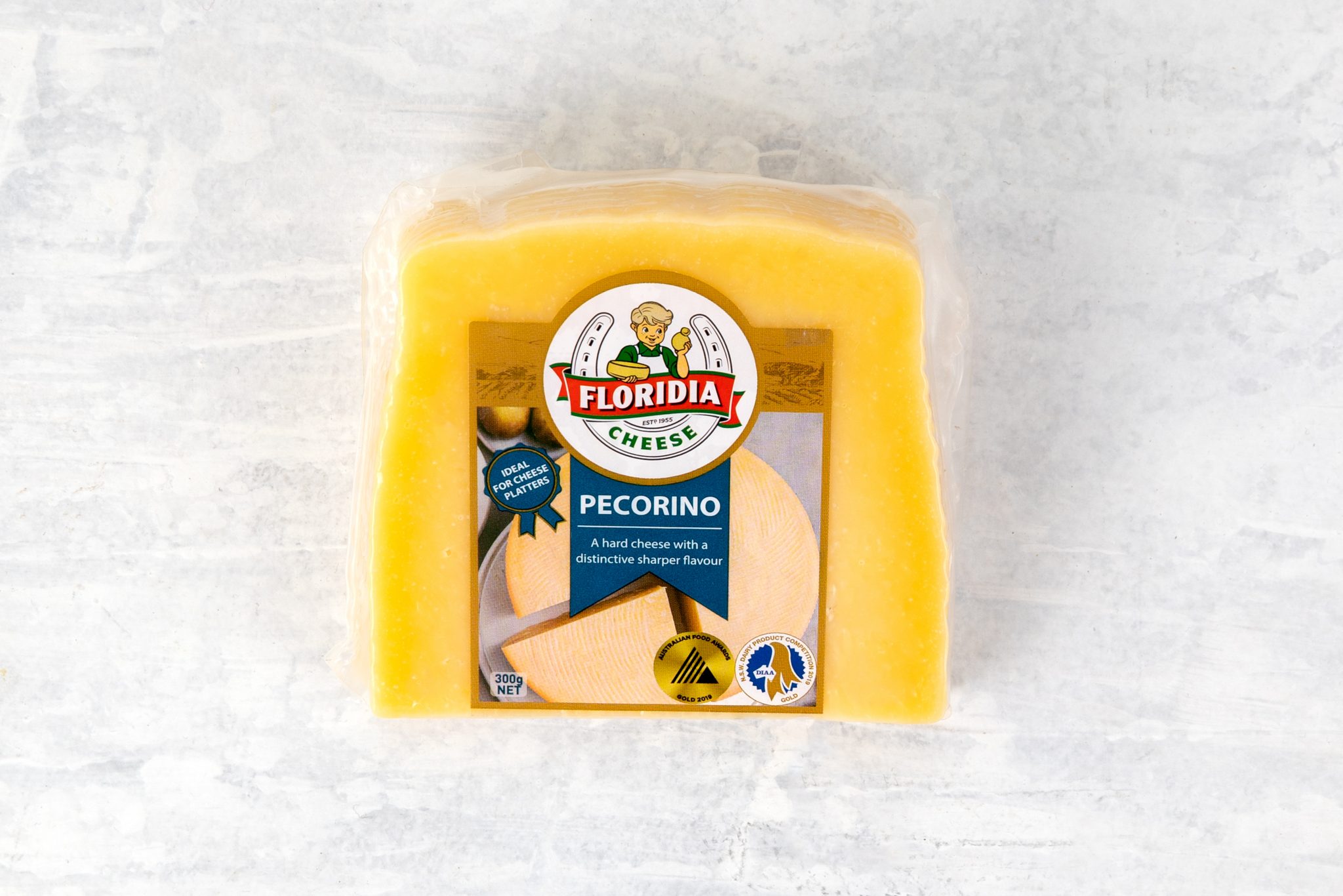 Pecorino Wedge 300g | Floridia Cheese